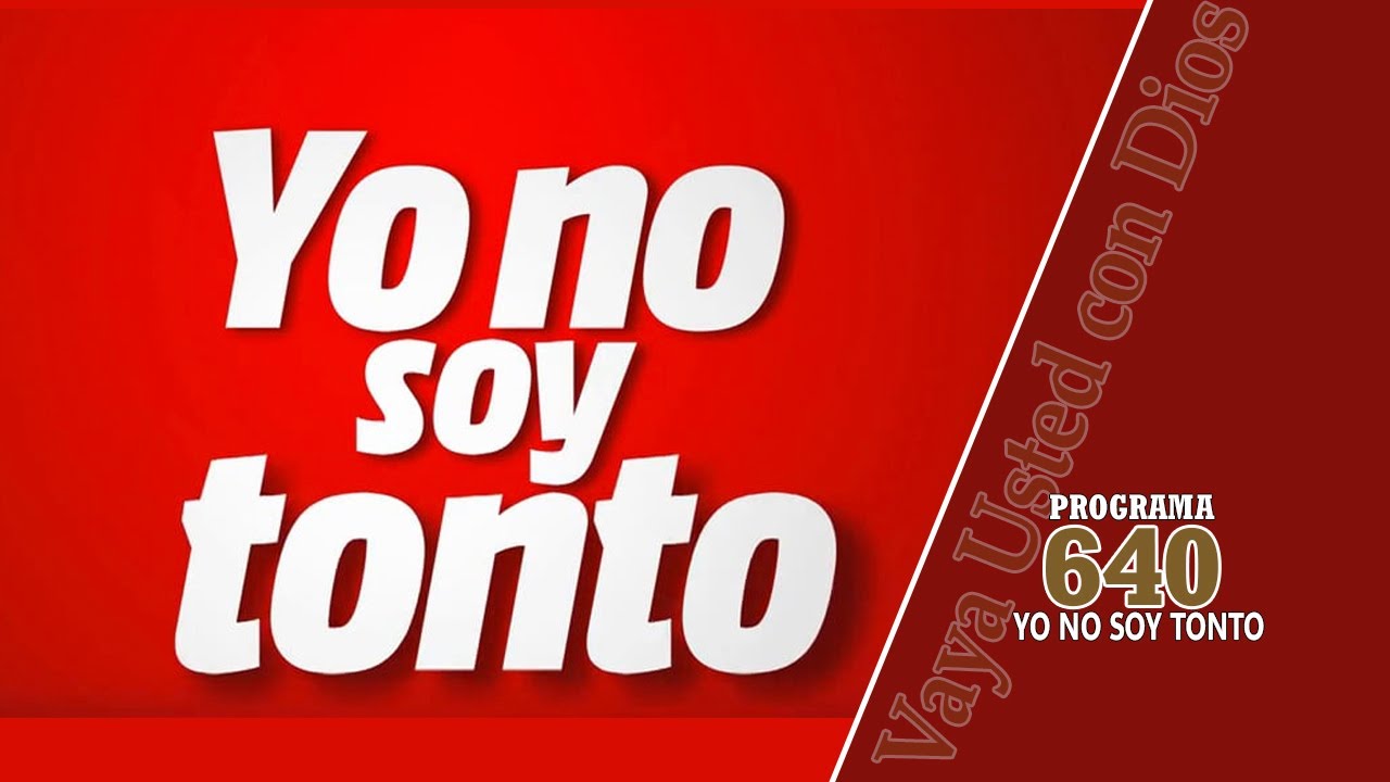 PGM 640 YO NO SOY TONTO - YouTube