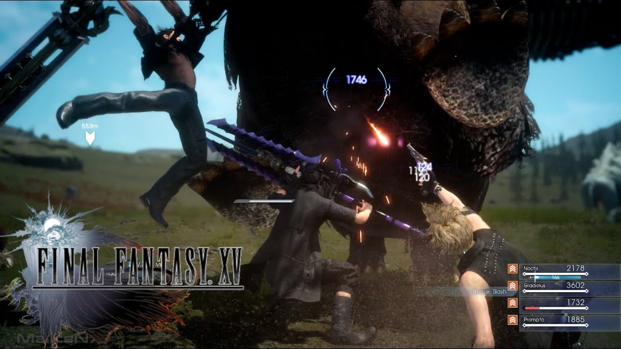 【Final Fantasy XV】Parry and Counter - YouTube