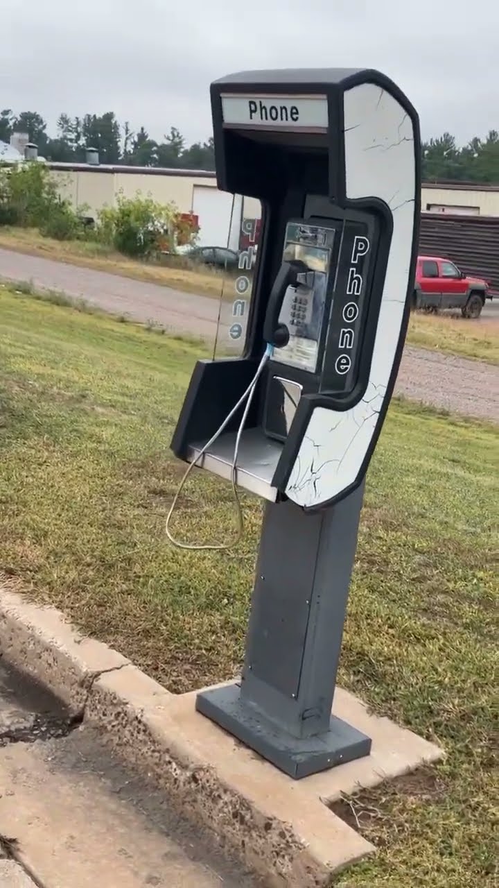 When’s the last time you used or saw a pay phone #payphone #minnesota # ...