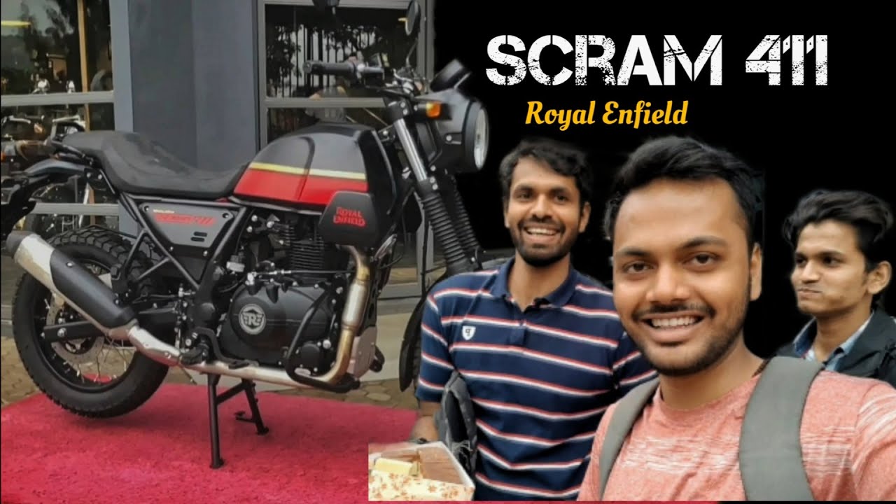 Taking delivery of Scram 411 | Royal Enfield | Motovlog - YouTube