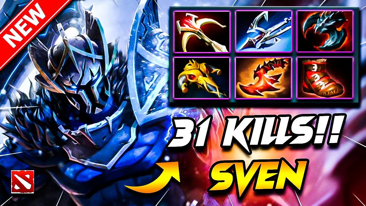 DOTA 2 SVEN Gameplay | 31 Kills!! Sven Dota 2 Gameplay | SVEN Carry ...