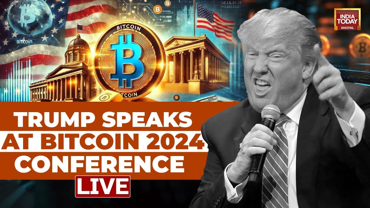 Donald Trump Live | Trump Delivers Remarks At Bitcoin 2024 Conference ...