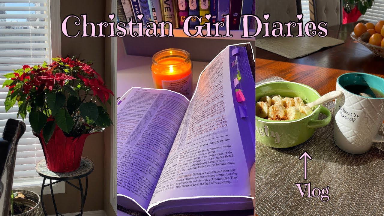 Christian Girl Diaries || BIBLE STUDY 📖(inspiring) + VLOG!!! - YouTube