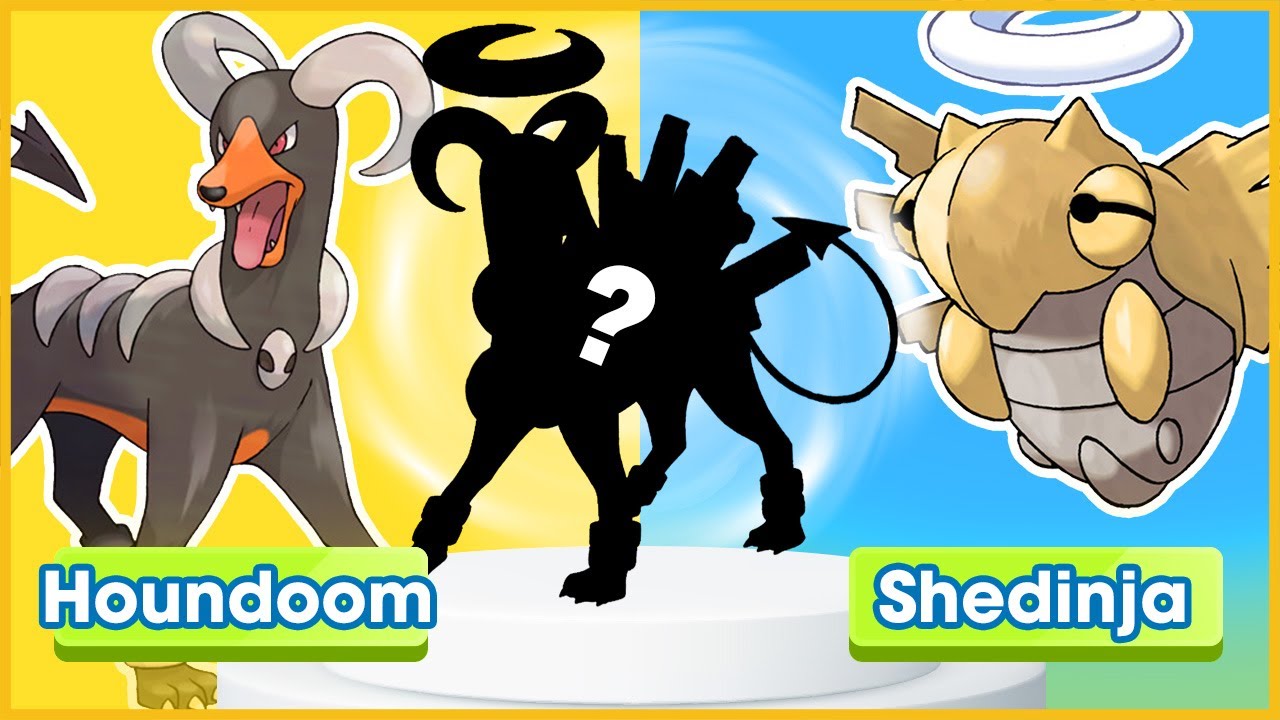 Pokemon Fusion | Houndoom + Shedinja | pokemon infinite fusion ...