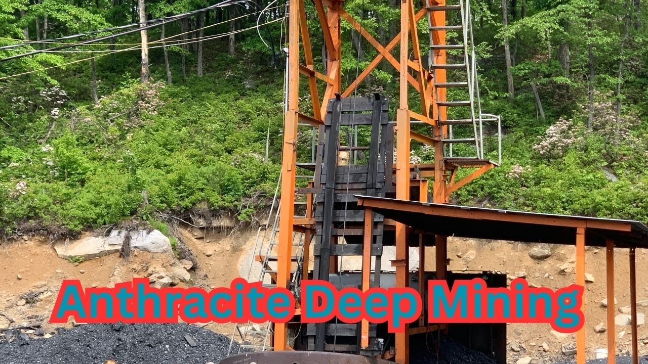 Anthracite Deep Mine, Hard Coal, Only in Eastern Pennsylvania! - YouTube