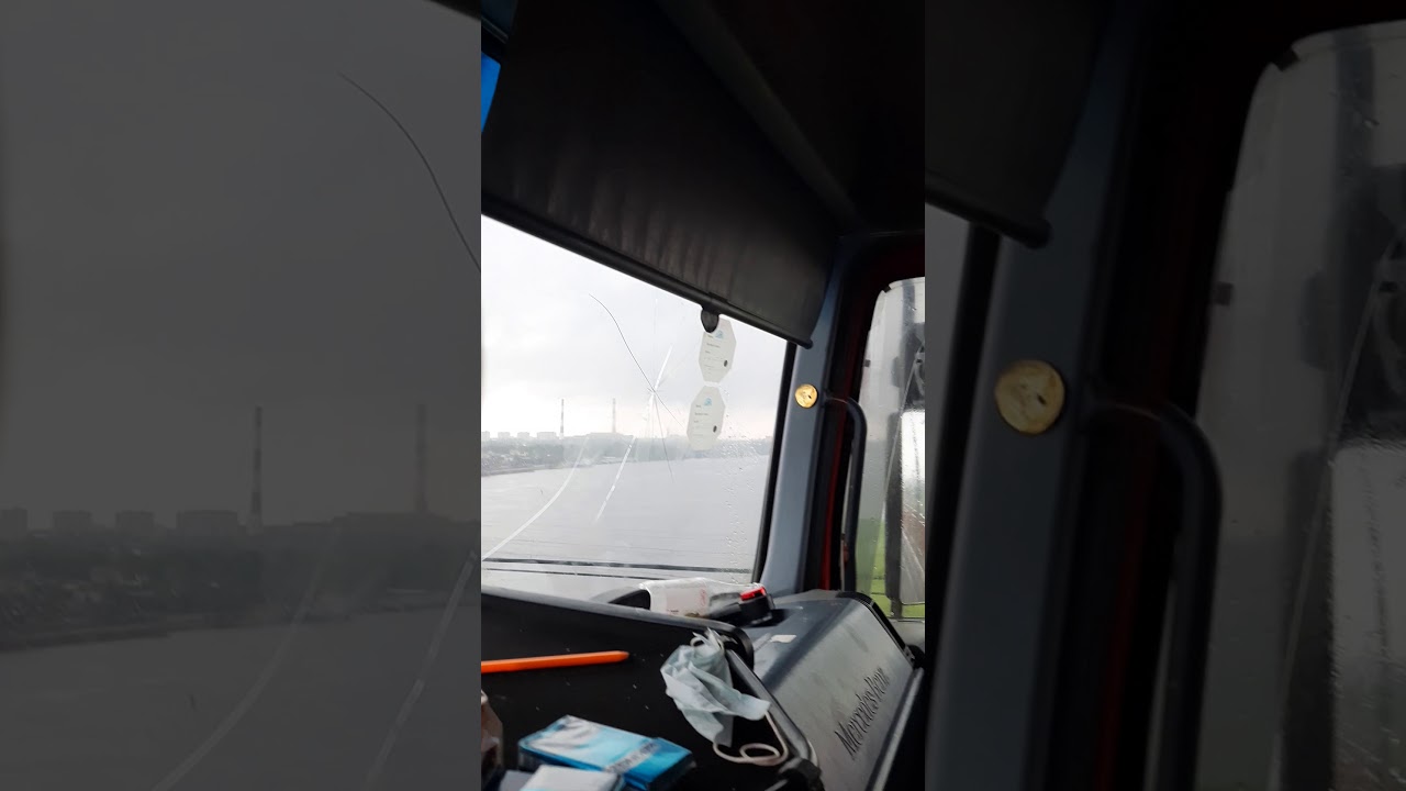 Tir (fura) volqa cayi - YouTube