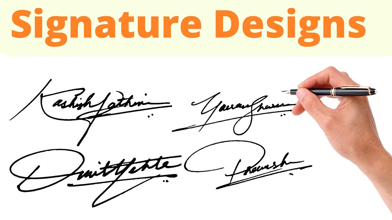 Best signature | Billionaire style | signature style tutorial ...
