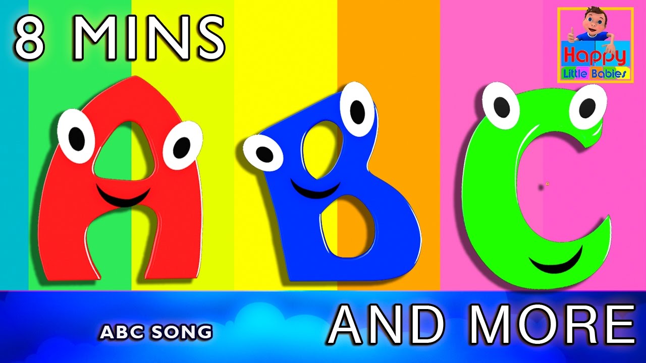 ABC Song | ABC Songs Plus Lots More Nursery Rhymes! | Happy Little ...