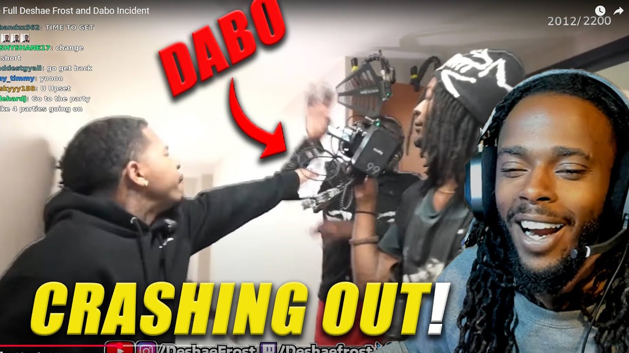 Deshae Crashes out on Dabo - YouTube