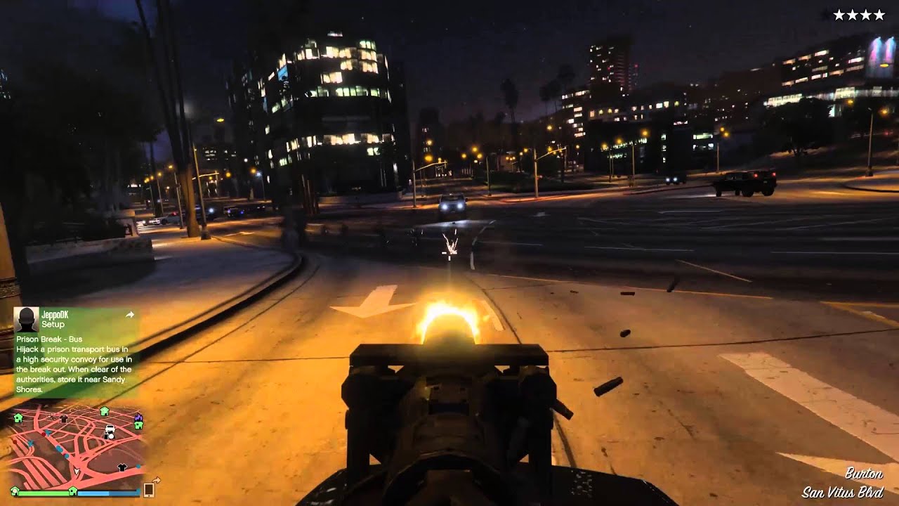 GTA Online: Benefactor Turreted Limo Gameplay - YouTube