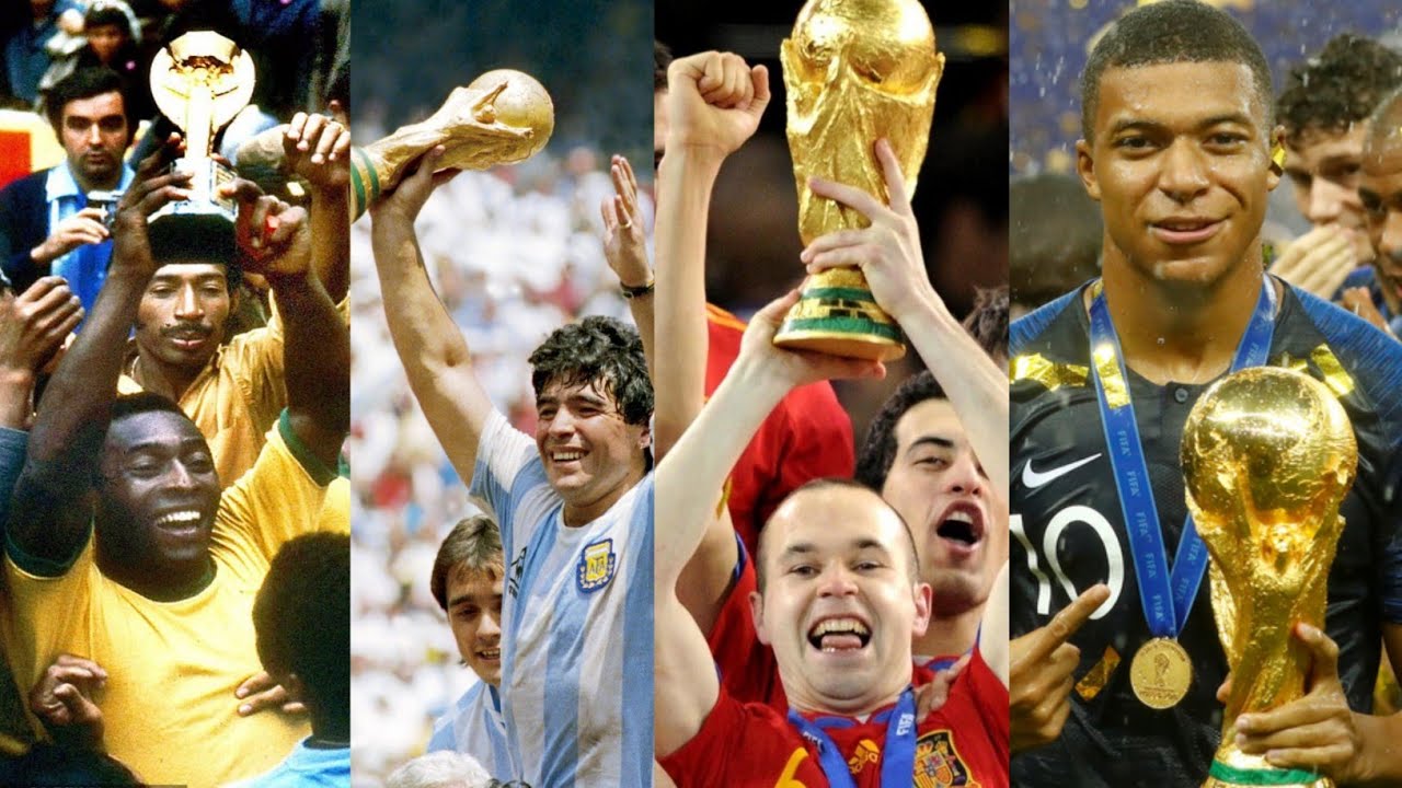 Fifa World Cup Winners 1930 2022 Youtube