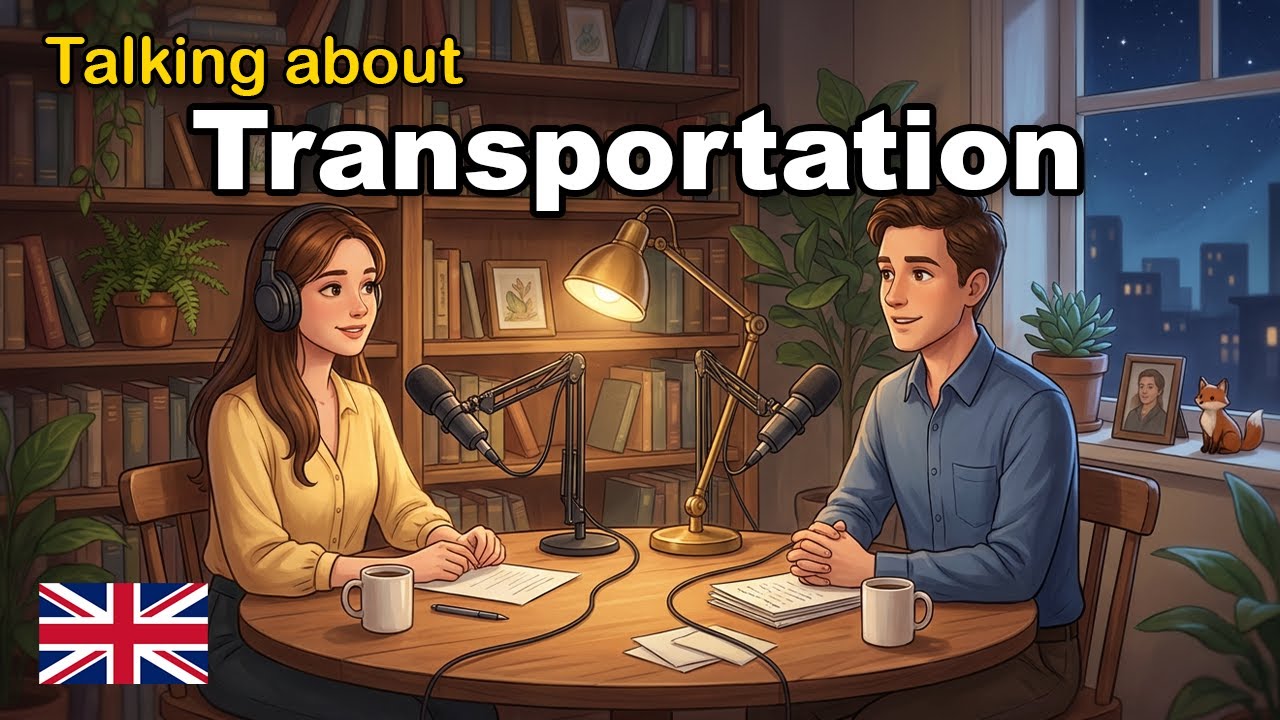 How to Talk About Transportation in English | Easy English Conversation ...
