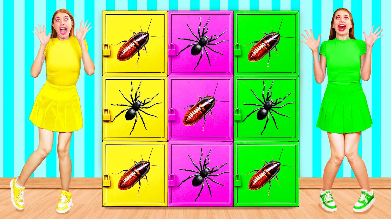 Colors Mystery Box Challenge | Crazy Challenge by BaRaFun - YouTube