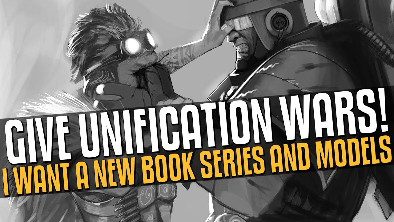 Give us the UNIFICATION WARS! I want a book series and models! - YouTube