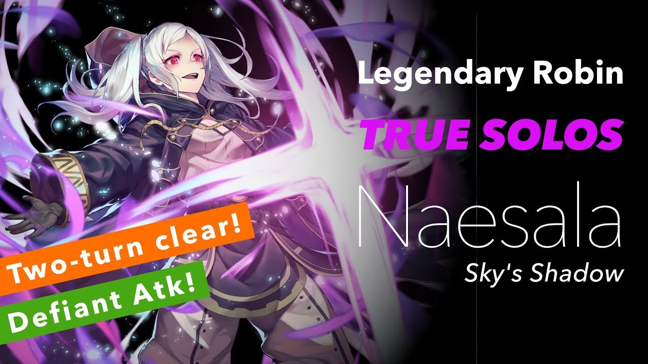 [FEH] Dragon crushes raven! Legendary Robin True Solos Naesala GHB ...