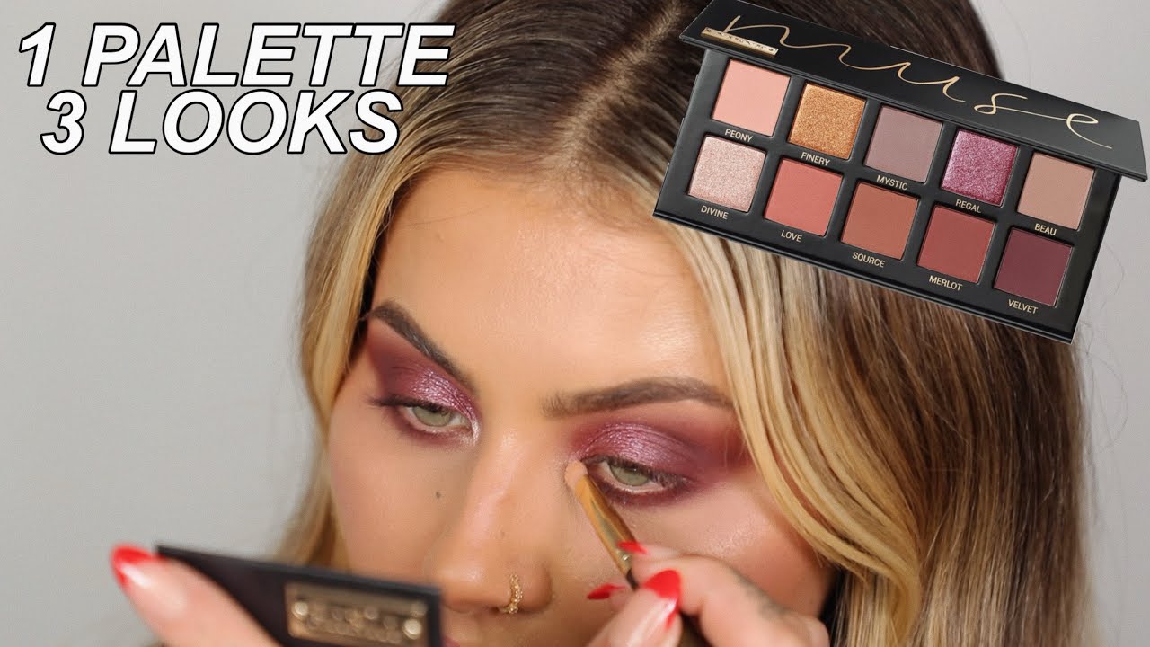 3 LOOKS 1 PALETTE - VIEVE MUSE PALETTE | JAMIE GENEVIEVE - YouTube