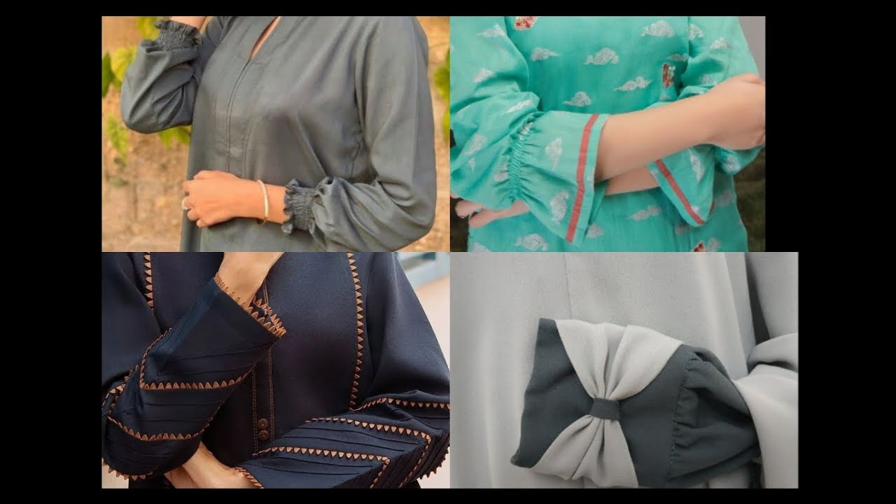 New latest sleeves designs for girls /latest bazo designs#sleeves#bazo# ...