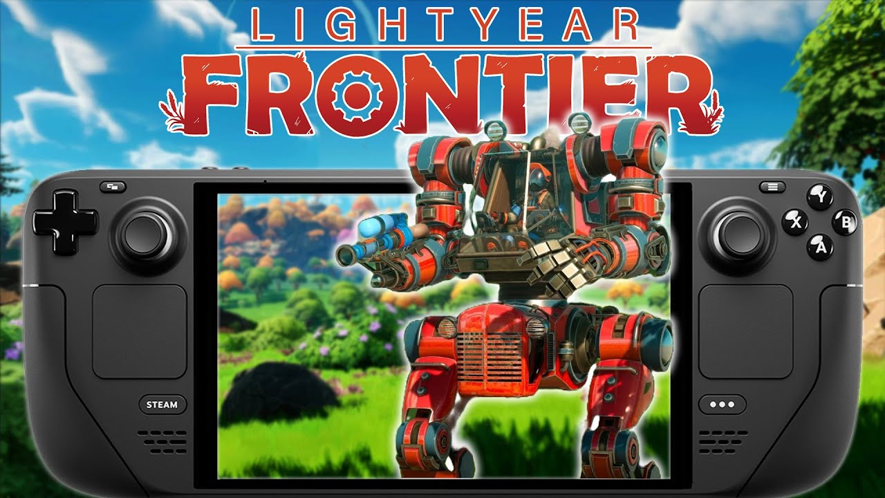 Can The Steam Deck Run Lightyear Frontier? - YouTube