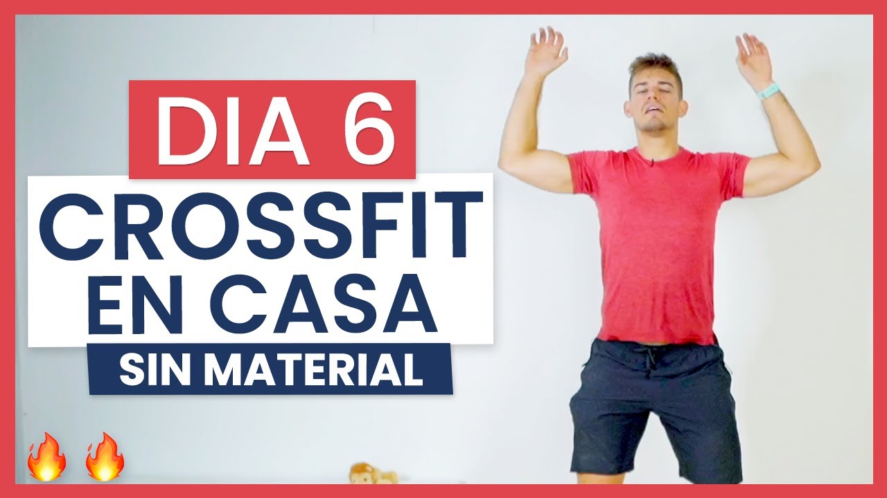 CROSSFIT en casa PRINCIPIANTES 🔥 Rutina de CrossFit sin material para ...