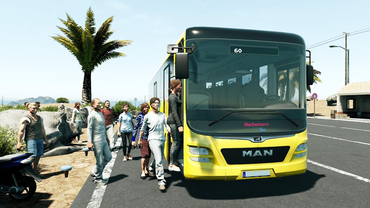 Tourist Bus Simulator - MAN Lion's Intercity | Gameplay ! - YouTube