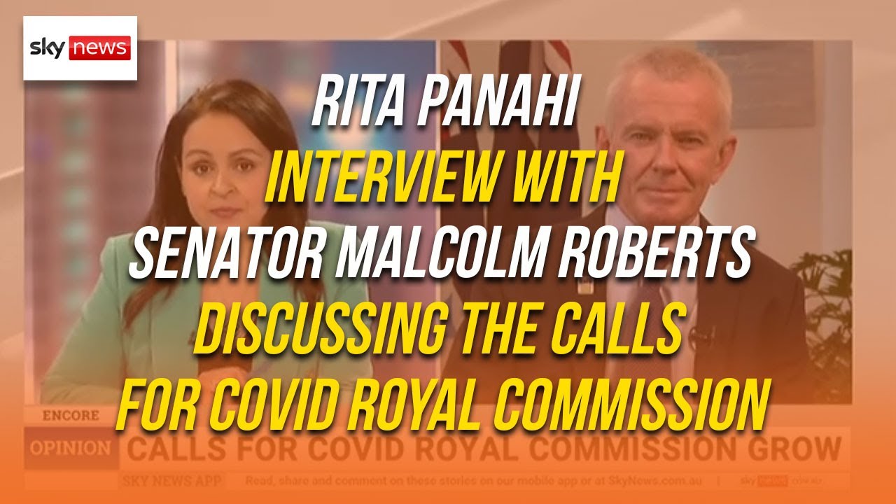 Rita Panahi & Sen. Roberts on COVID Commission Calls - YouTube