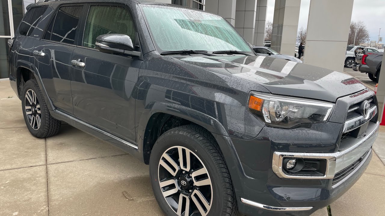 4WD V6 4.0L very hard to find Toyota 4Runner Limited Underground Gray ...