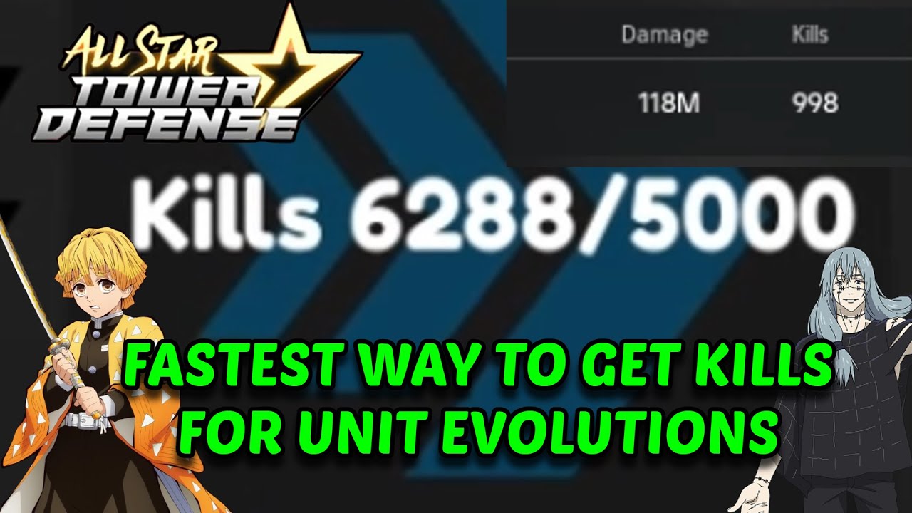 FASTEST way to get kills in astd - YouTube