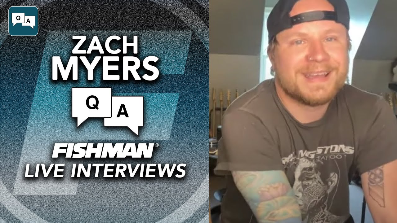 Zach Myers from Shinedown Interview - Fishman Live - YouTube