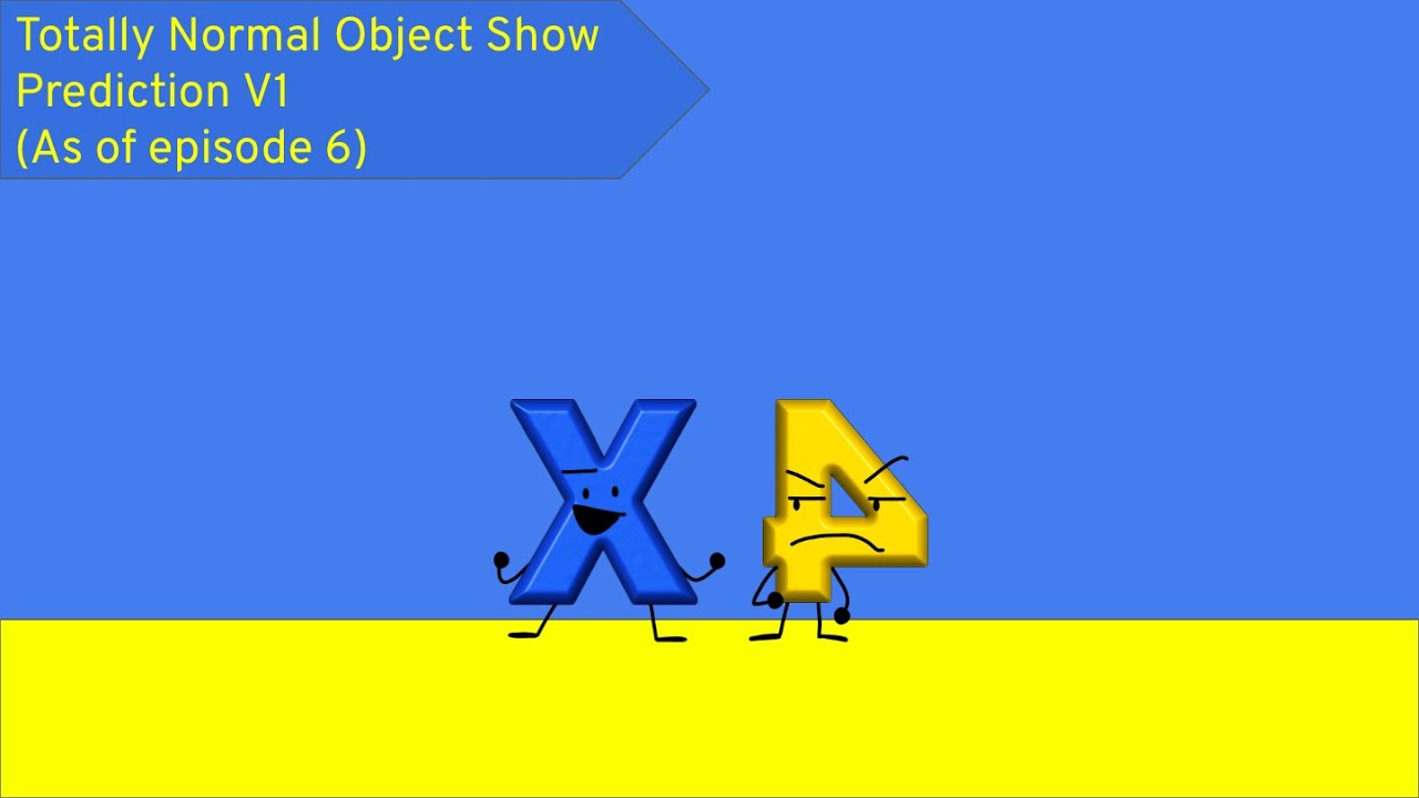 Totally Normal Object Show Prediction V1 (As of episode 6) - YouTube