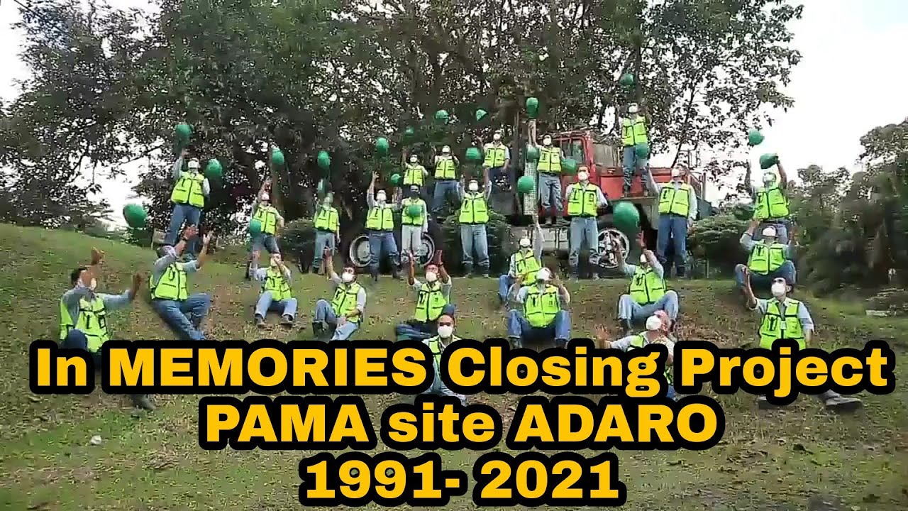 Closing Project PAMA site ADARO 1991 - 2021 | 🚧🚔🤧 - YouTube