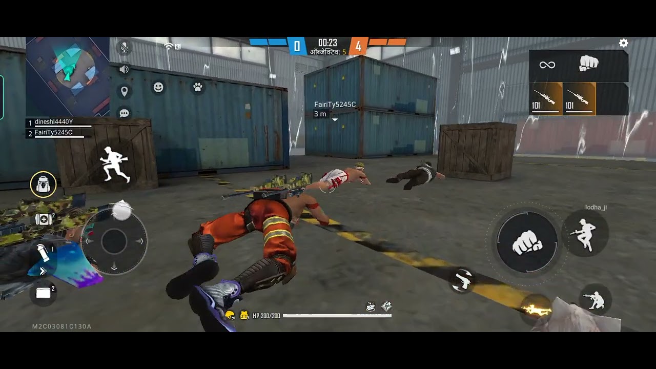 FF nagin dance with enemy fun. #ff FREE fire Ikodiya #freefireindia # ...