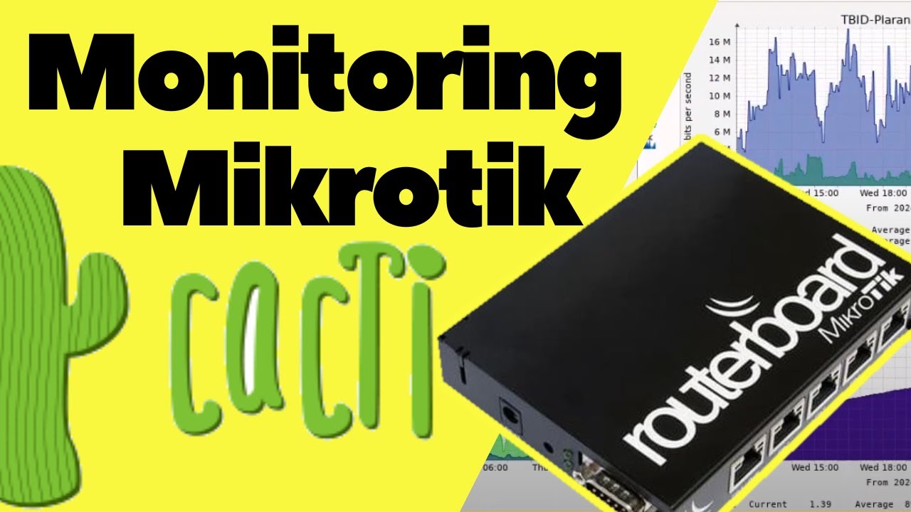 Monitoring Mikrotik Dengan Cacti MRTG (Bandwidth, Traffic, CPU, Suhu ...