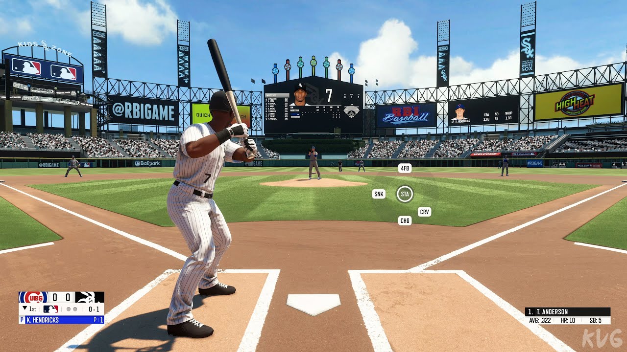 RBI Baseball 21 - Chicago Cubs vs Chicago White Sox - Gameplay (XSX UHD ...