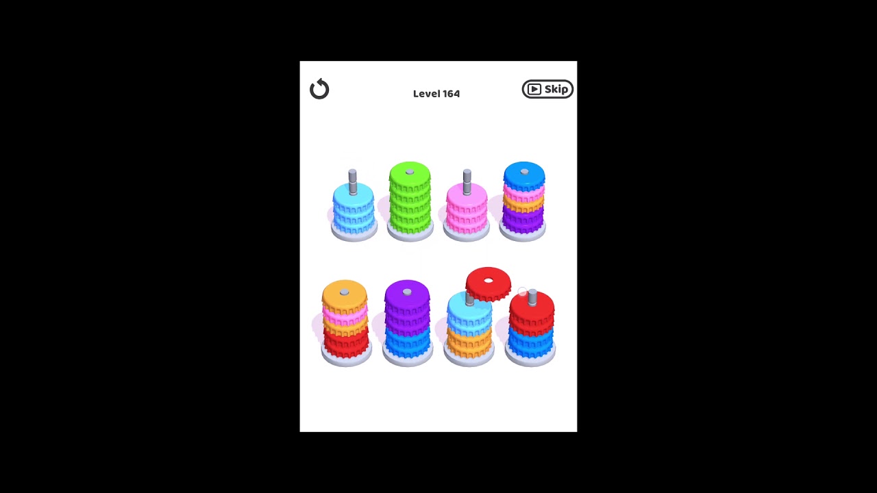 Hoop Stack Level 161 162 163 164 165 - YouTube