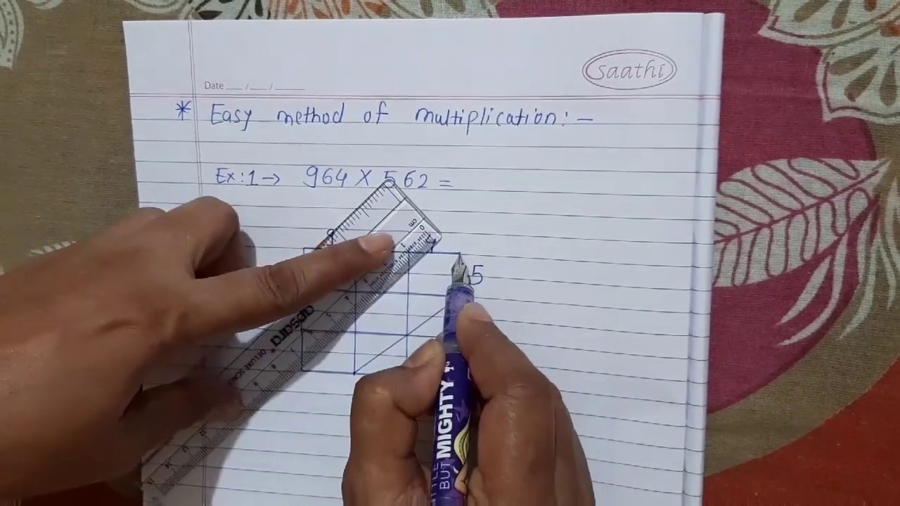 multiplication- multiplication of numbers using simple method - YouTube