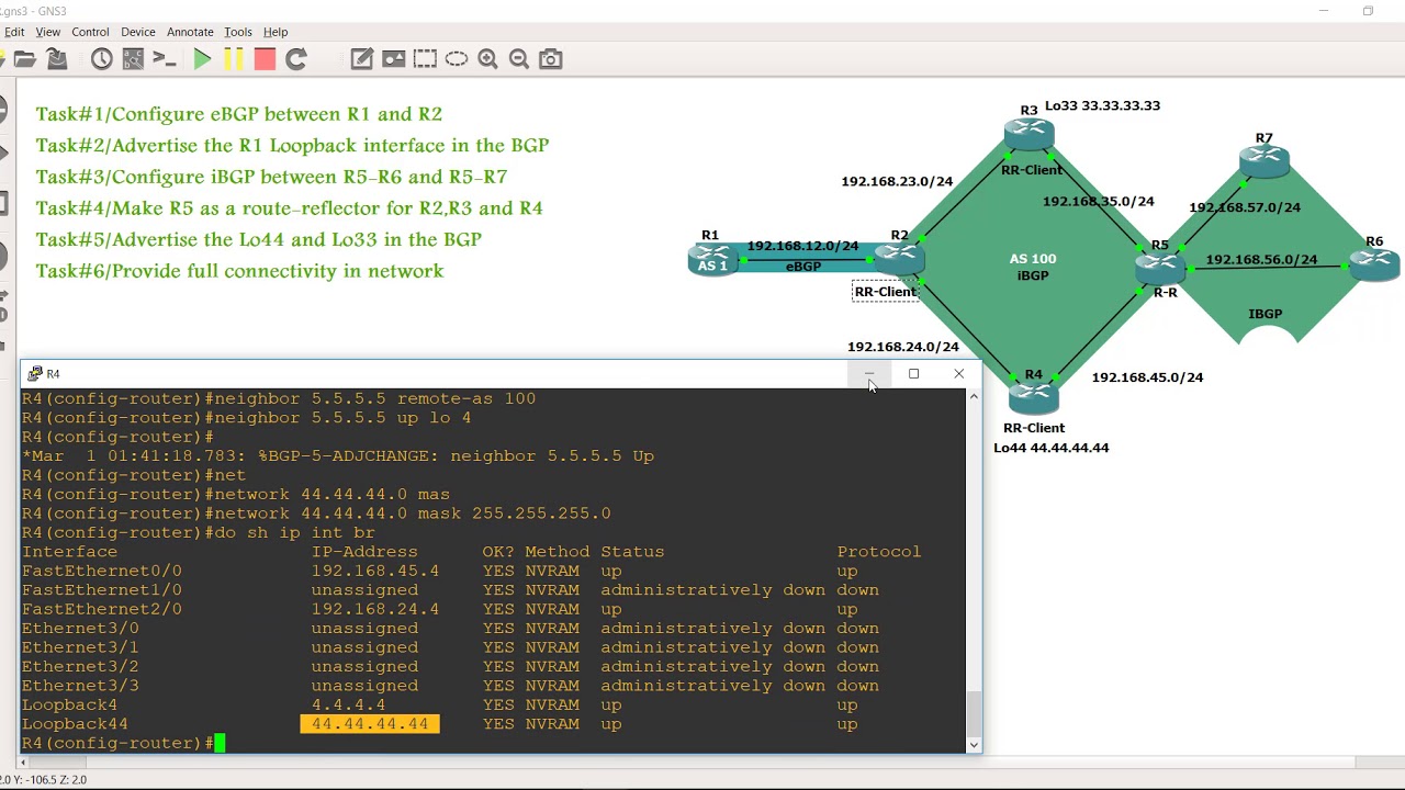 6- BGP Route Reflector - YouTube