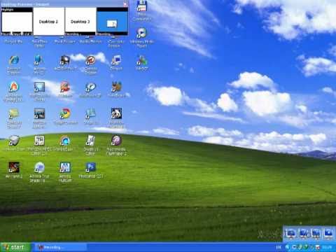 Review : Dexpot Virtual Desktop Manager - YouTube