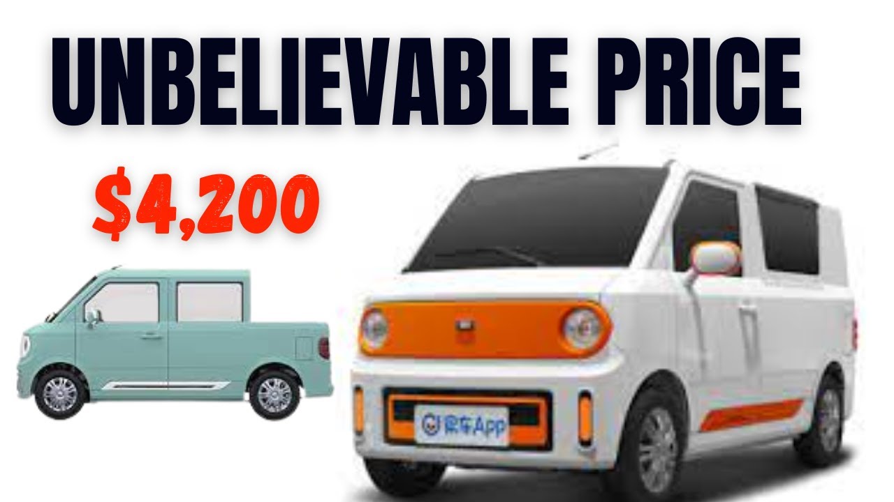 Alibaba-backed EV maker launches the cutest minivan - YouTube