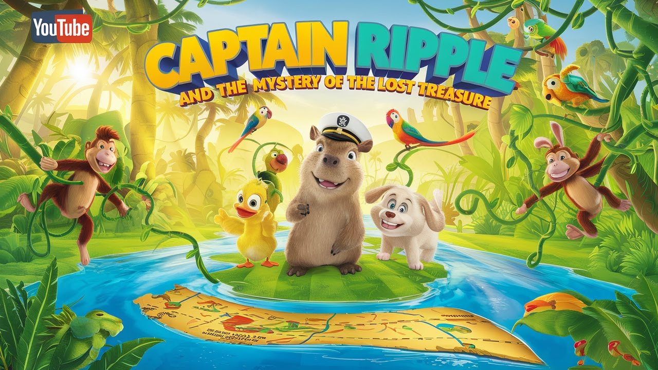 Captain Ripple & The Lost Treasure! | A Fun Pirate Adventure for Kids ...