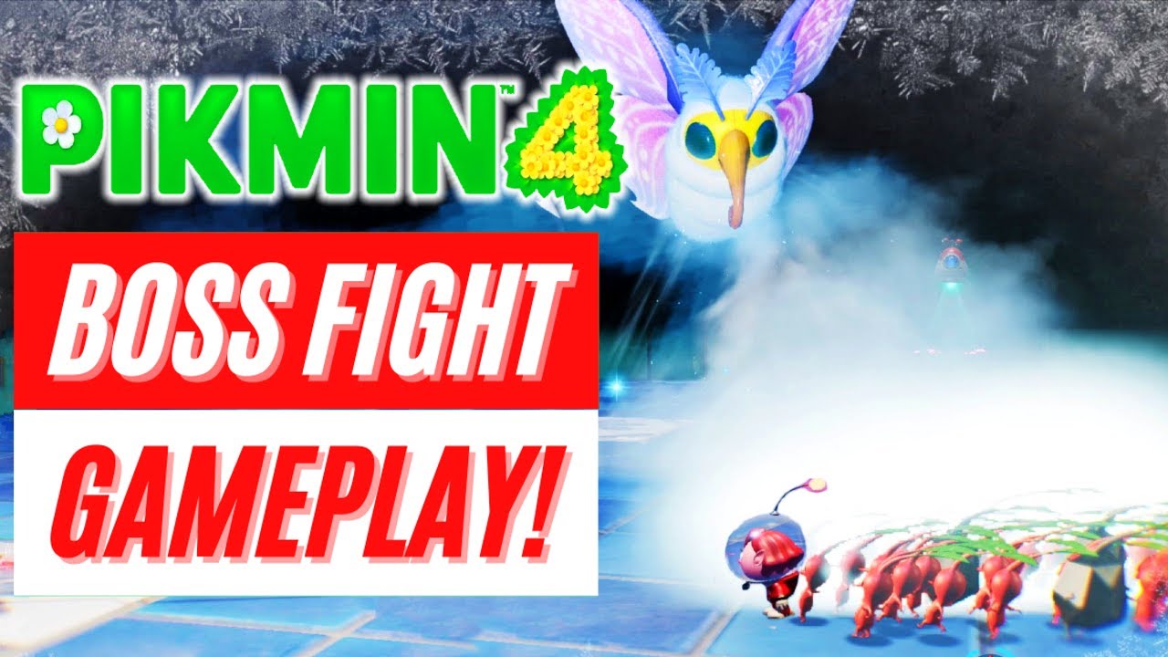Pikmin 4 Boss Fight Gameplay Trailer Footage Nintendo Switch DEMO ...