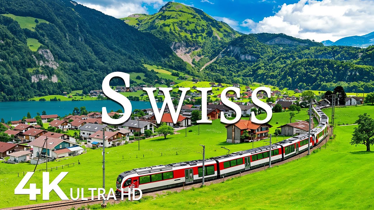 SWISS NATIONAL PARK 4K - Journey Through Scenic Alpine Landscapes and ...