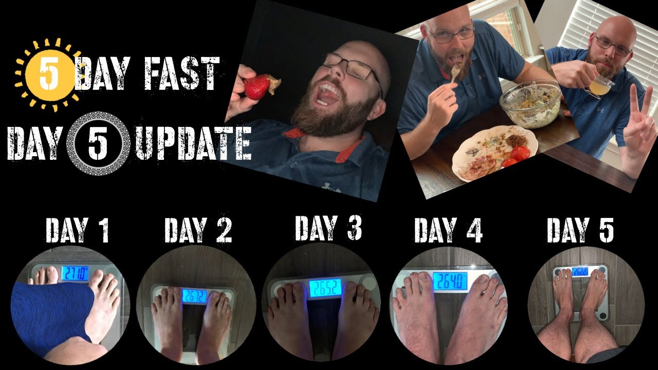 5 Day Fast Results - Breaking Your Fast - Getting Stressed on a Fast ...