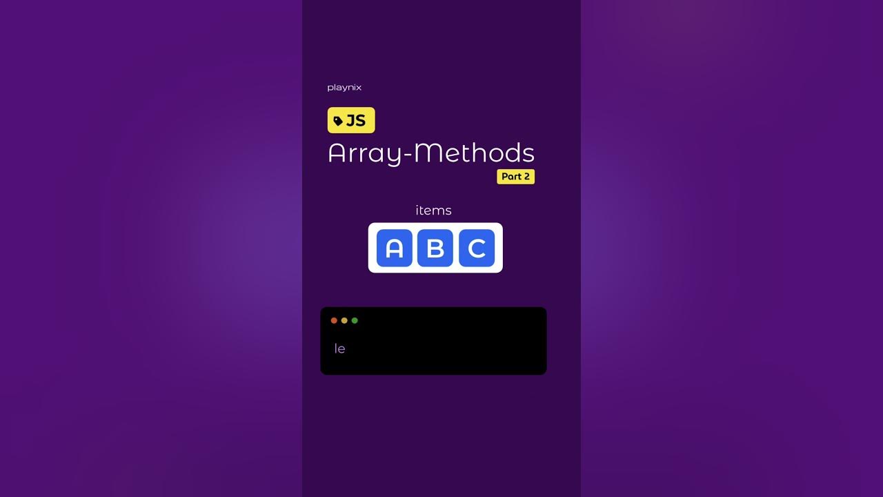 Javascript Array Methods Shift Unshift Javascript Html Css