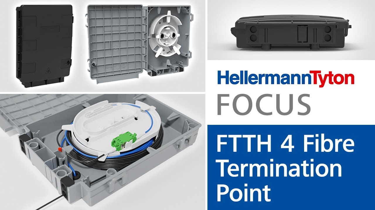 Customer Wall Box (CWB) FTTH fibre termination and demarcation point 4 ...