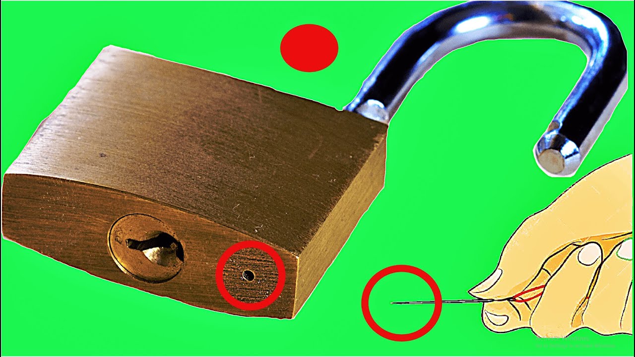 6 Ways to Open a Lock NEW 🔴 (2020) - YouTube