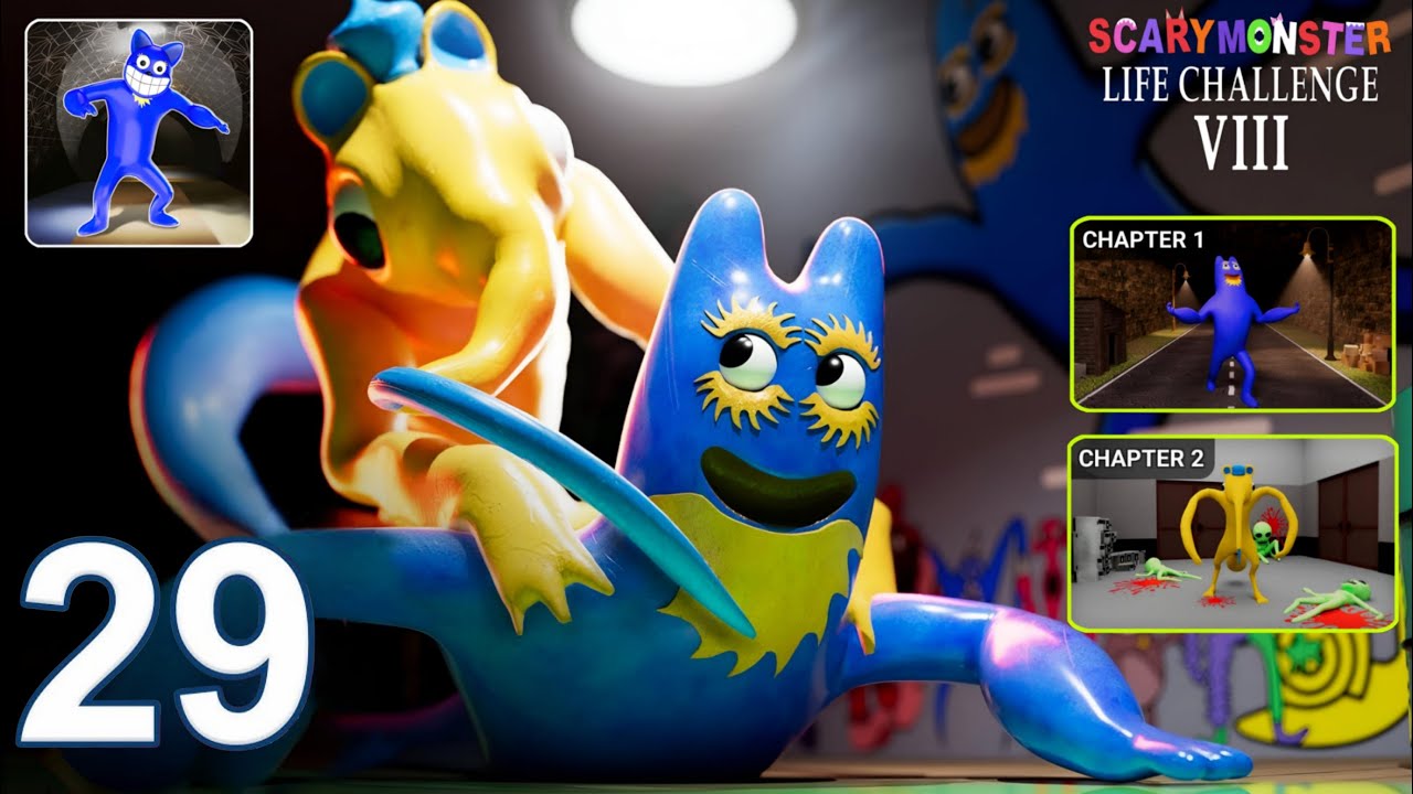 Blue Monster Life Challenge 8 - Gameplay Walkthrough Part 29 - Chapters ...