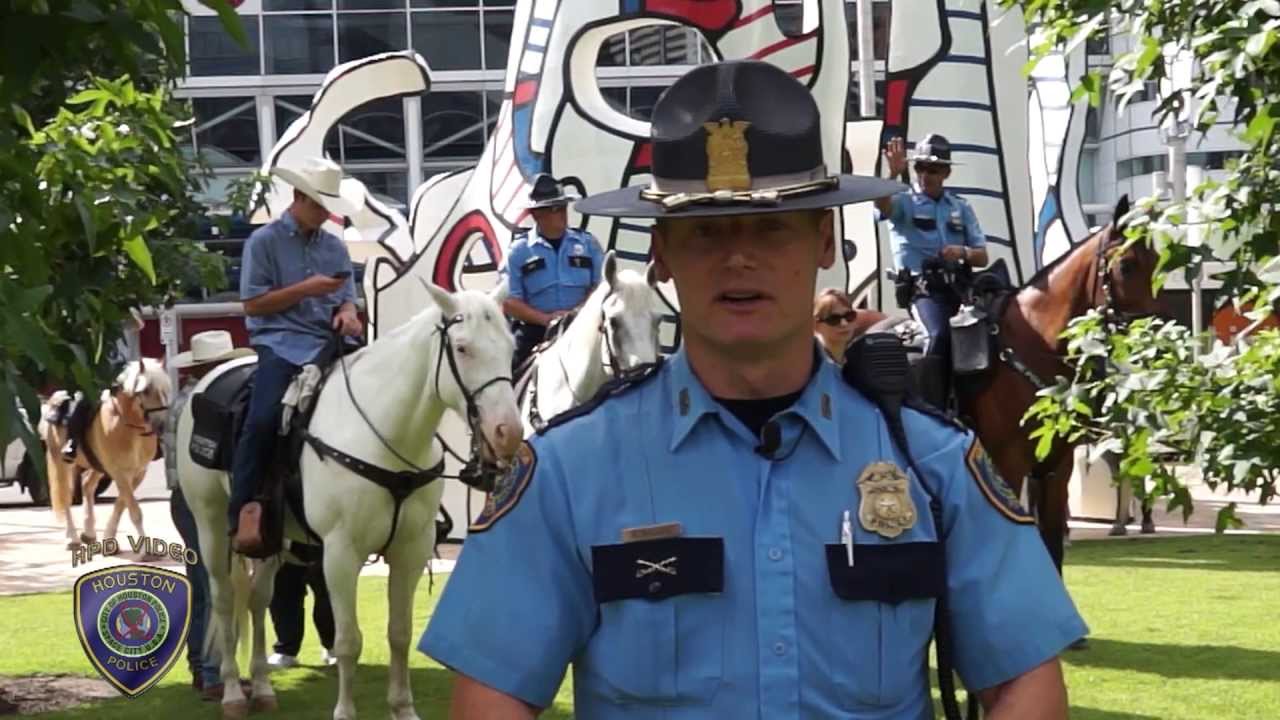 HPD Added "Silver" To Mounted Patrol Unit 2013 07 02 MD - YouTube