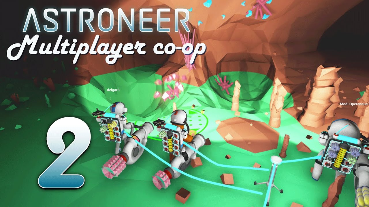 Ep 2 - Astrospelunkers (Astroneer multiplayer co-op gameplay)[1080p ...