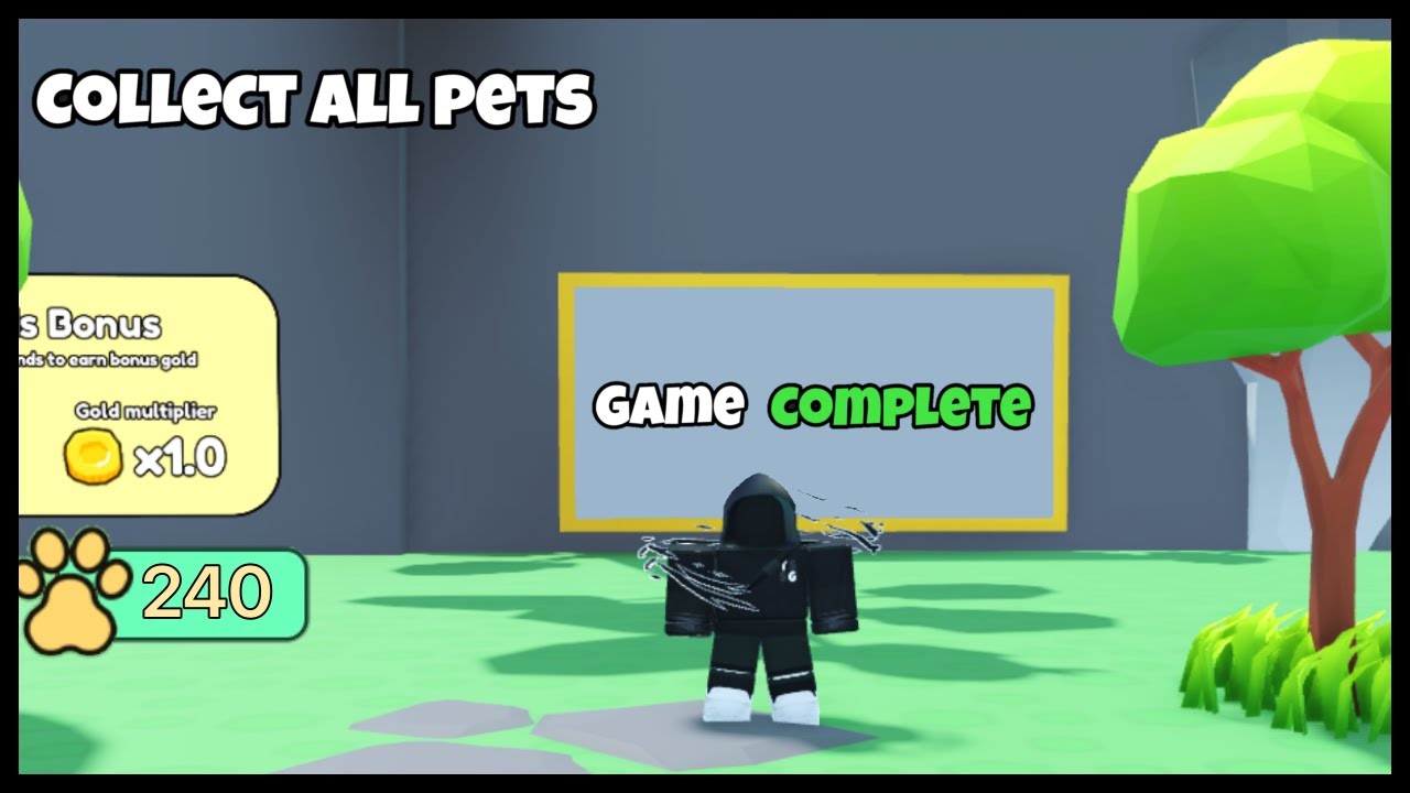 I Collected all the pets in Roblox Collect All Pets! - YouTube