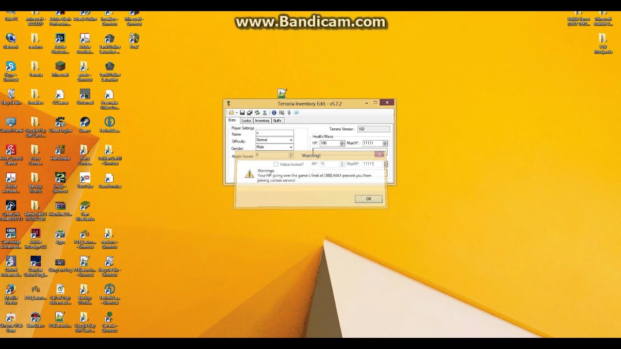 Terraria Inventory Editor! (WORKING) 1.2.4.1 - YouTube